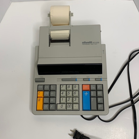 Olivetti | Other | Olivetti Hd 90 Professional Heavy Duty Ticket ...